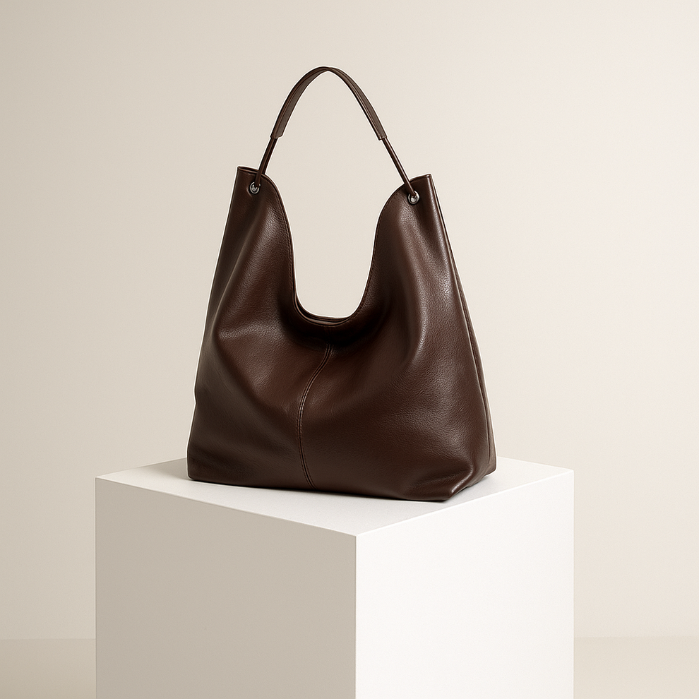 Hobo Slouch Purse - Elegant and Spacious Genuine Leather Bag – Abebe+Booker